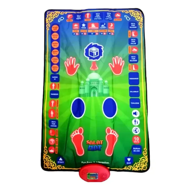 Kids Educational Prayer mat for kids - educational interactive prayer ...