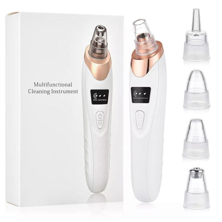 Multifunction (5in1) Blackhead Removal Rechargeable Machine | White ...
