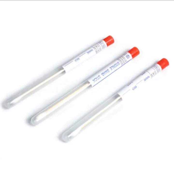 Disposable Sterile Swab Sticks Kit, Sterilized Culture Swab Sticks in ...