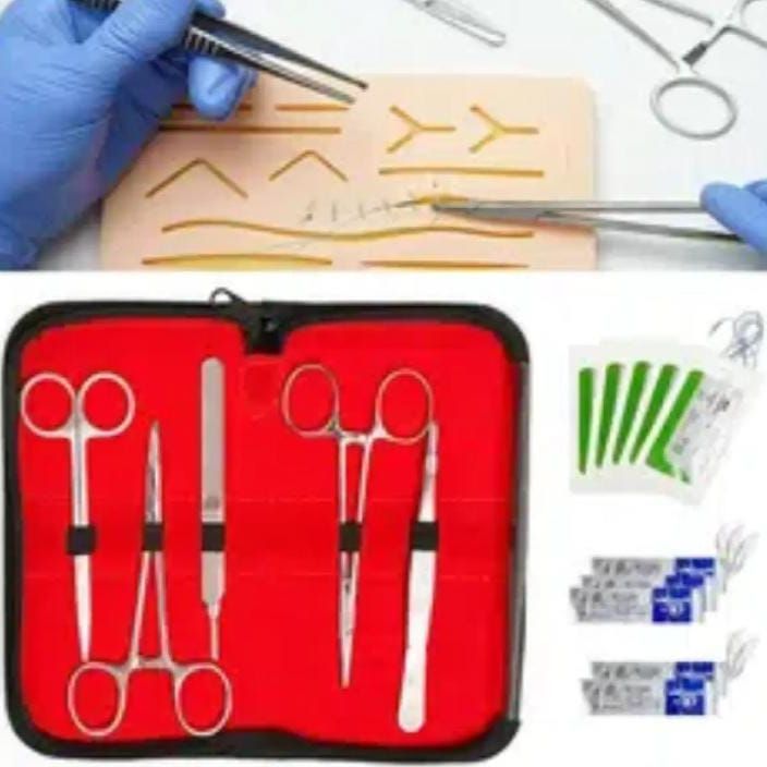 Complete Suture Practice Kit for Medical and Vet Students - Reusable ...