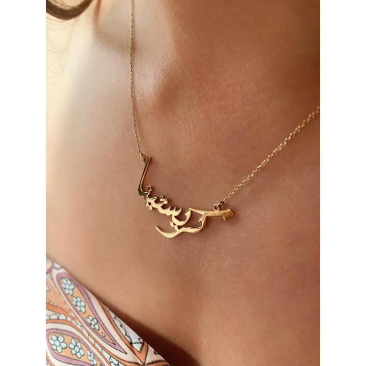 Customized Name Necklace For Girls, 24K Gold Plated Lockets for Girls ...