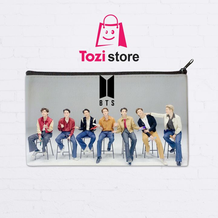 BTS Pencil Pouch for Boys & Girls – BTS Army Pouch – Premium Quality ...