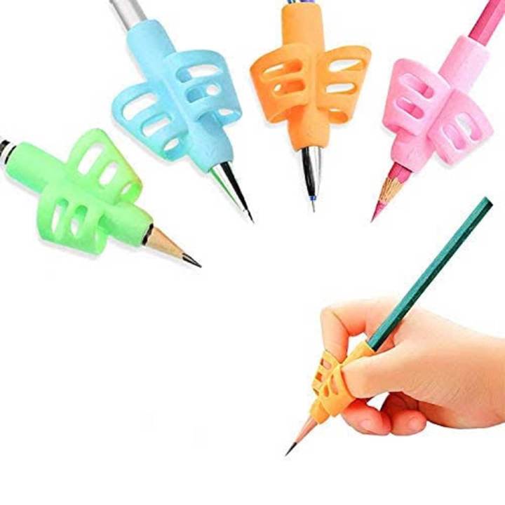 Pencil Grip For Kids Hand Writing | Children Pencil Holder Tools ...
