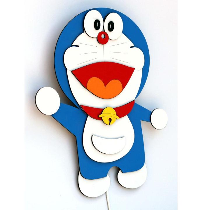 Doraemon Lamps - Cartoon Character Doraemon Wall Lamp For Kids | Daraz.pk
