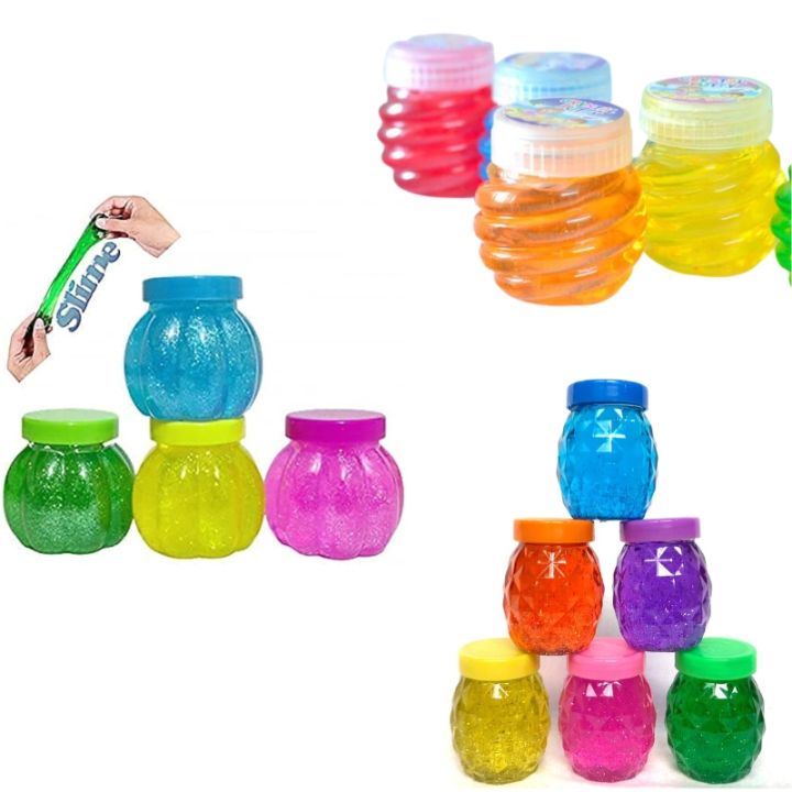Multi Shapes Slimes Pack of 10 pcs | Daraz.pk