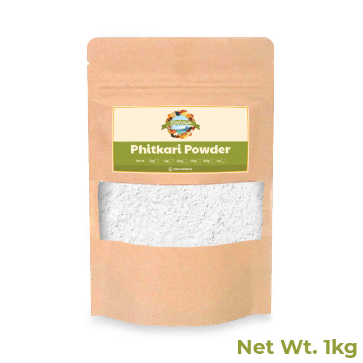 Phitkari Powder / White Alum Powder - 1Kg (Best Price Pack) | Daraz.pk