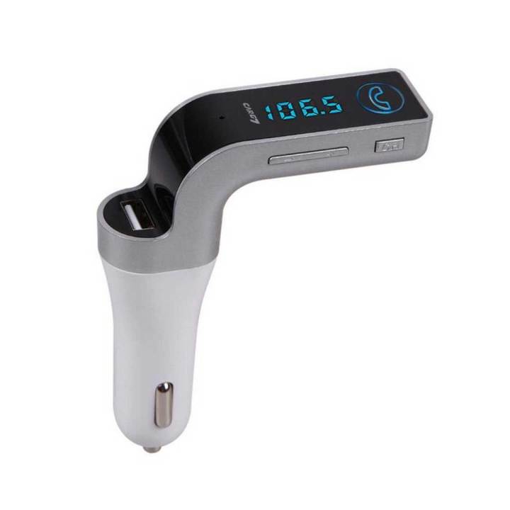 Bluetooth Car Handsfree FM Modulator - Multicolour | Daraz.pk