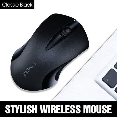 Thunder Wolf Q2 notebook durable wireless mouse small office computer ...
