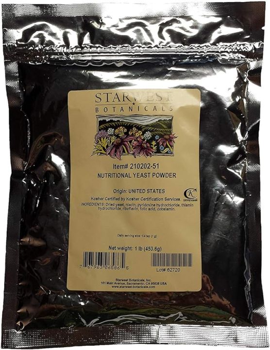 Starwest Botanicals Nutritional Yeast Powder - 114 G | Daraz.pk