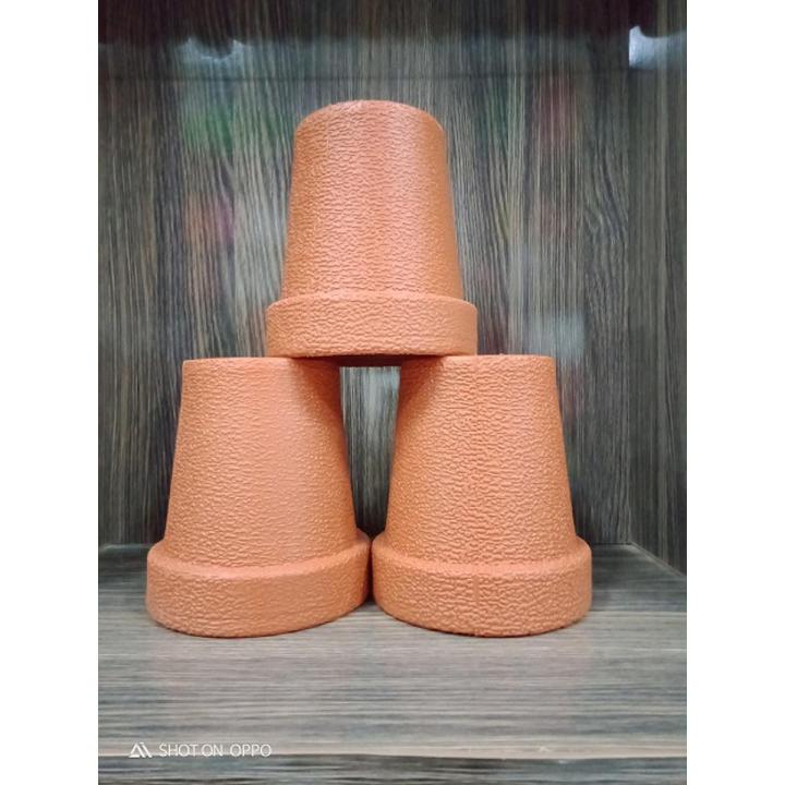 Pack of 3 Pots for plants and flower growing Dia 7 inch Height 8 inch ...