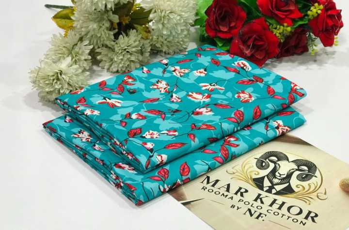 2 Pec Women Unstitched Summer Soft Cotton Collection | Daraz.pk