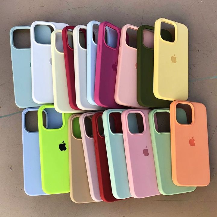 Soft Silicon Phone Case Cover for iPhone 15 16 14 13 12 Pro Max 11 7 8 ...