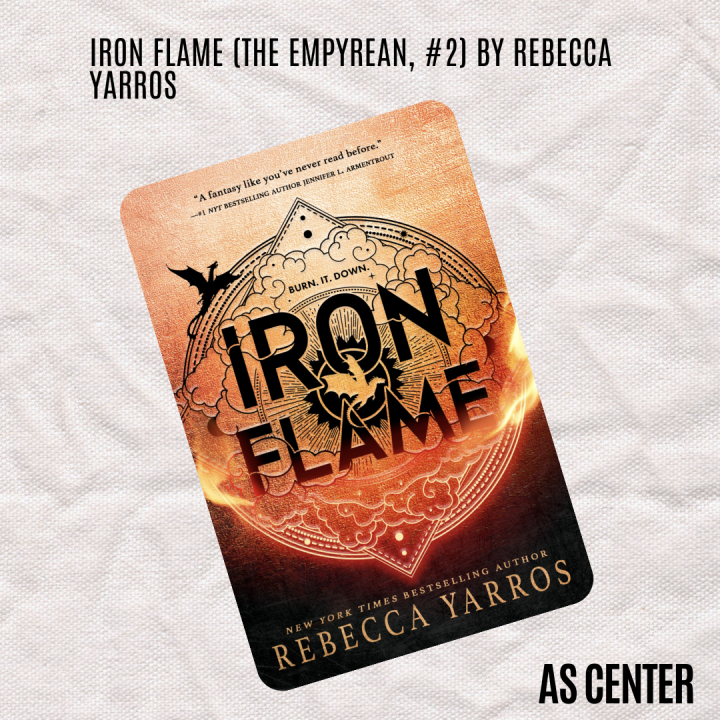 Iron Flame (The Empyrean, #2) by Rebecca Yarros | Daraz.pk