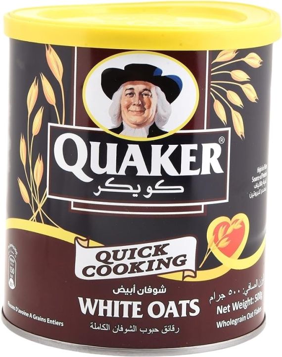 Quaker Quick Cooking White Oats, 500g | Daraz.pk