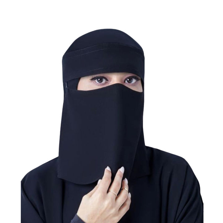 Saudi Niqab |KAASHKAA| Niqab with LABEL10X13 STANDARD| Ready to wear ...