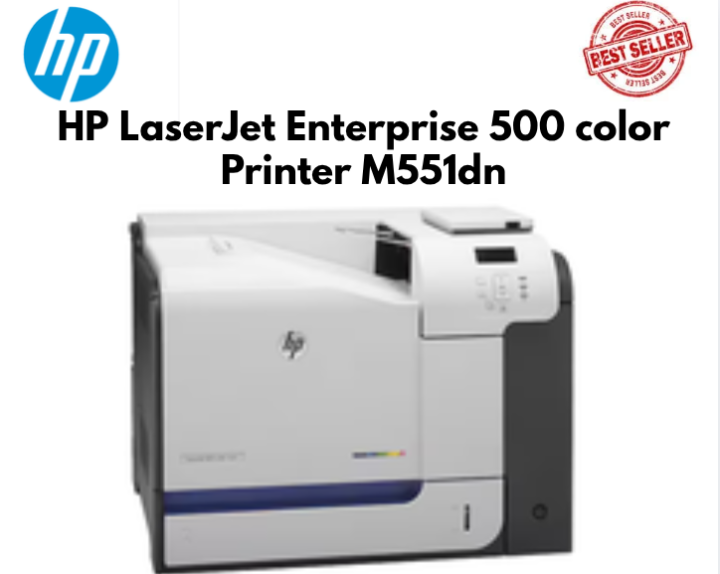 HP LaserJet Enterprise 500 color Printer M551dn With Return Warranty ...
