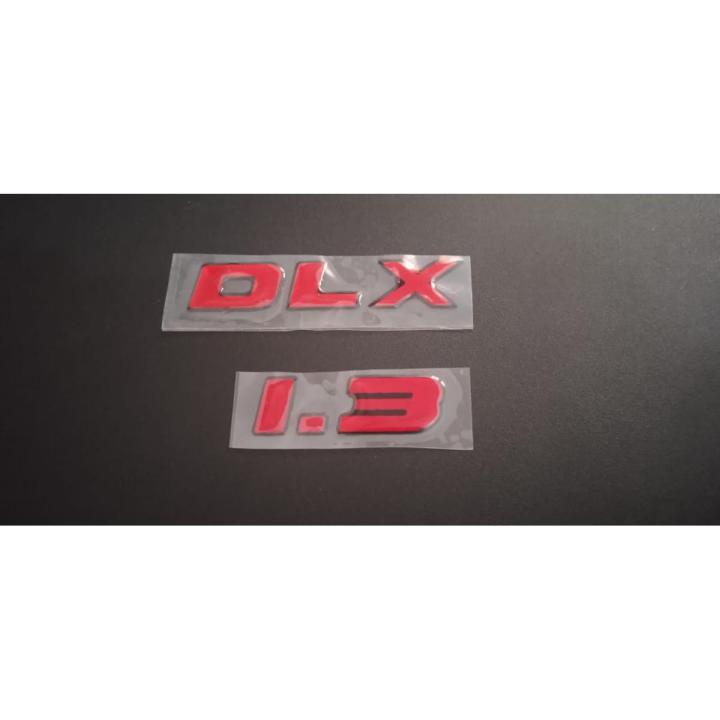 DLX And 1.3 Bubble Sticker | Daraz.pk
