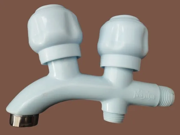 Double Bibcock PVC High Quality | Muslim Shower Tap | double bibcock ...