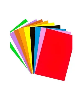ZT - 8 x 12 In 10 pcs different colour A4 size Fomic Sheet Foamic Sheet ...