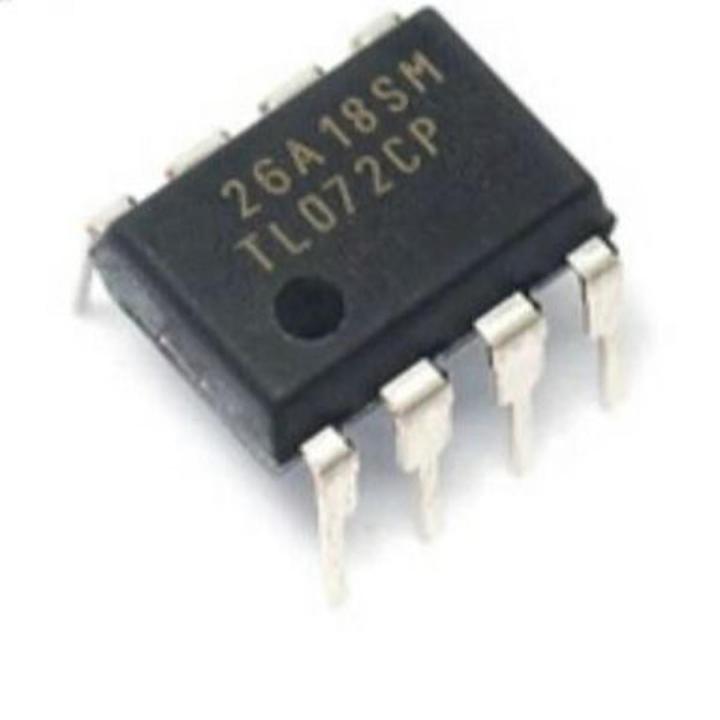 TL072 TL072CP DIP-8 Dual Low-Noise General-Purpose Operational Amplifier | Daraz.pk