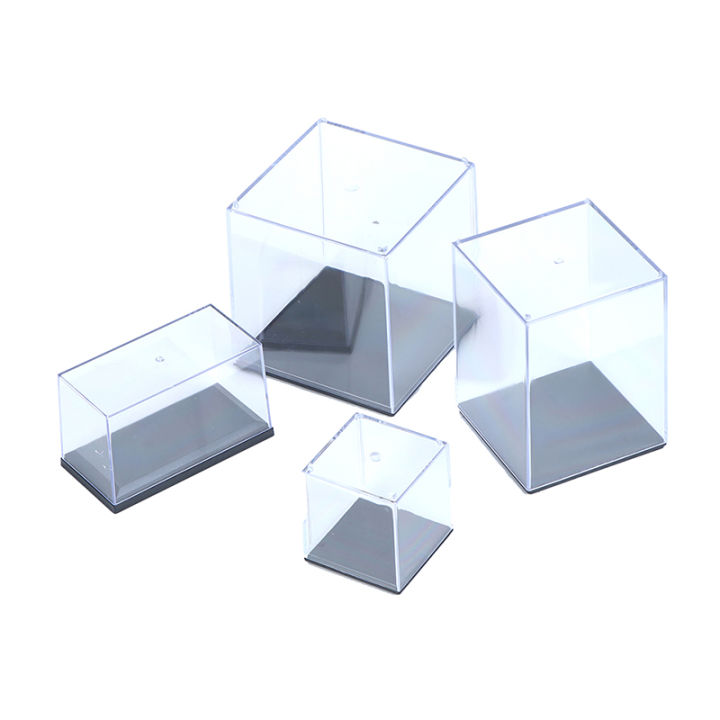 Acrylic Plastic Display Case Box Clear Dustproof Protection For Figure ...