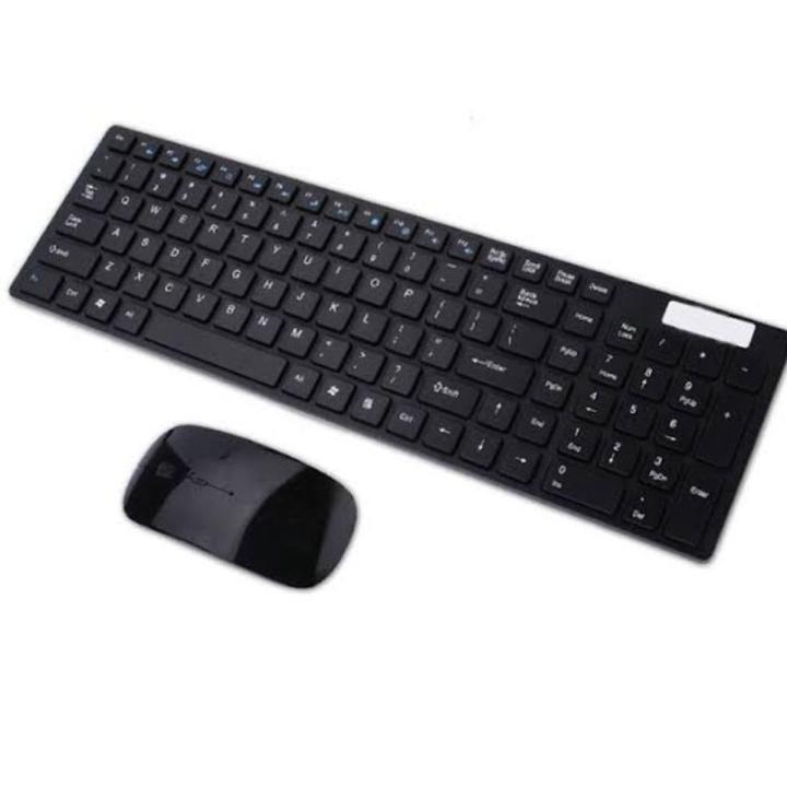 2.4G Ultra Thin Wireless Keyboard and Mouse combo | Daraz.pk