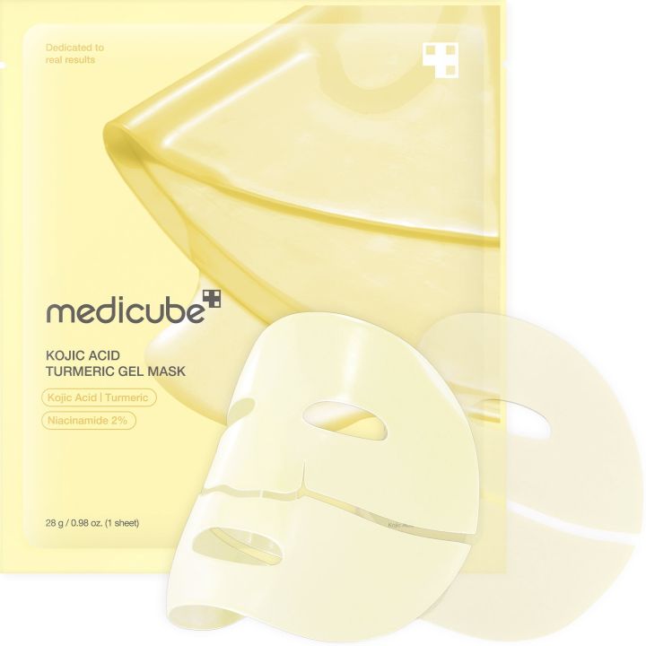 Skynza Medicube Kojic Acid Turmeric Gel Mask – 28g || mask || mask for ...