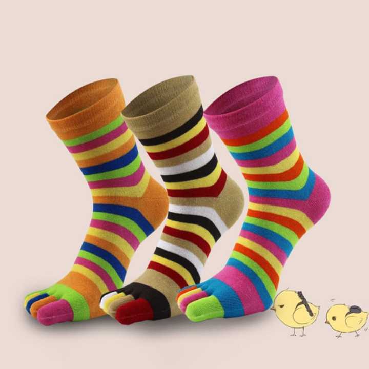 Socks | pack of five socks | five finger Socks | Mens socks | womens ...