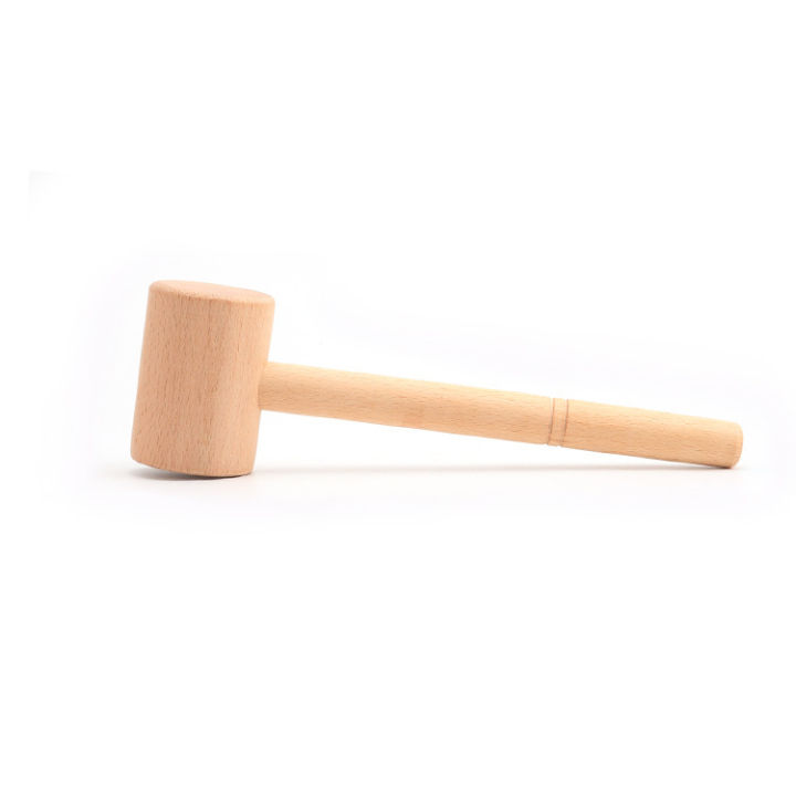 Beech Wood Leather Carving Hammer Sounding Block Wooden Hammer Hammer ...