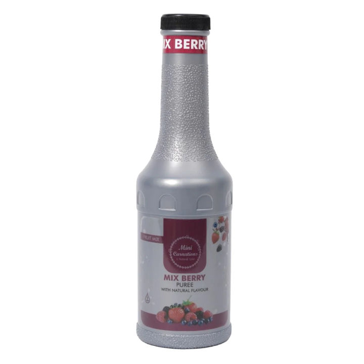 Mini Carnations Mix Berry Purée – Premium Strawberry, Blueberry ...