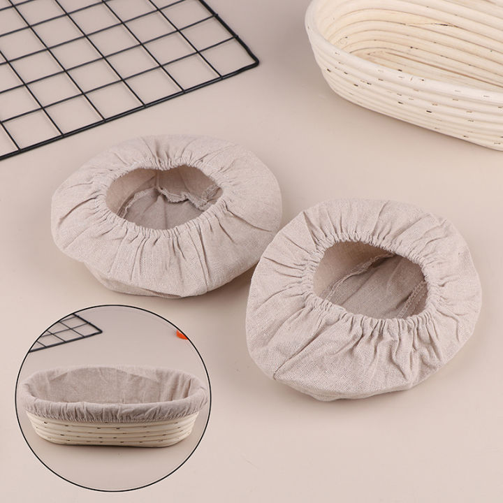 1Pc Oval/Round Bread Fermentation Basket Cloth Lining Dough Basket ...