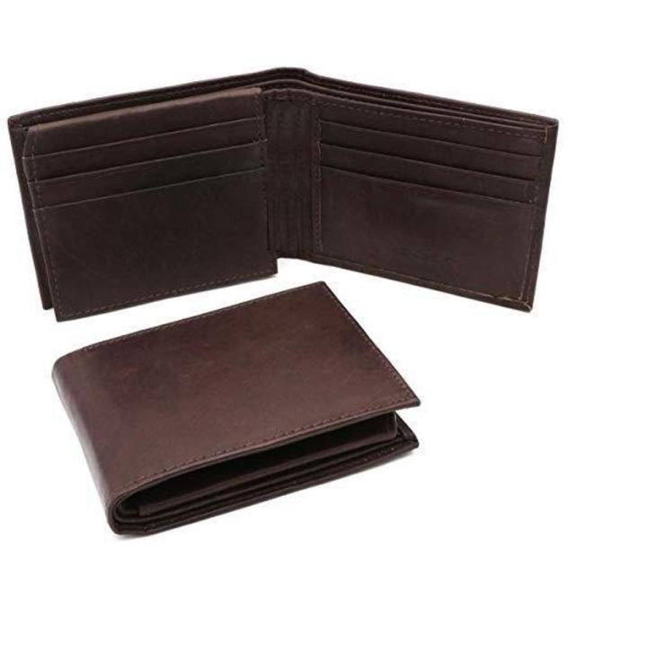Premium Quality BROWN LEATHER WALLET For Men | Daraz.pk