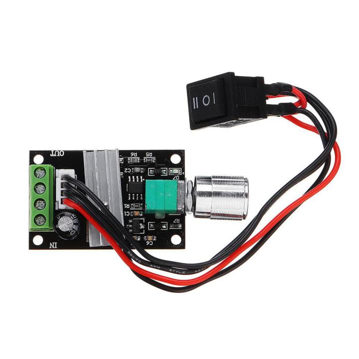 DC Tools DIY 6V/12V/24V/28V 3A 80W PWM Motor Speed Controller Regulator Adjustable Reversible ...