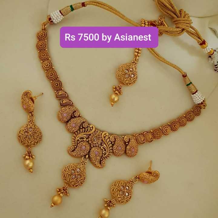 Rajwari Indian Necklace Set | Daraz.pk