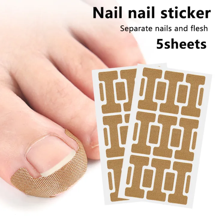 5 Sheets Nail Treatment Patch Anti Infection Paronychia Onychomycosis ...