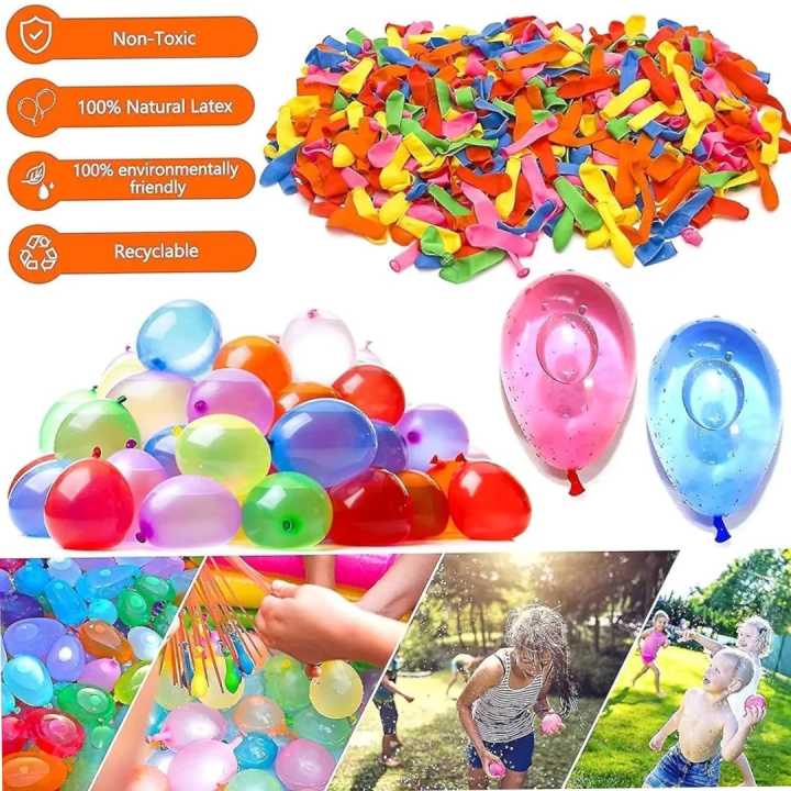 37pcs Self Sealing Water Balloons Bunch for Outdoor Children Summer Fun ...