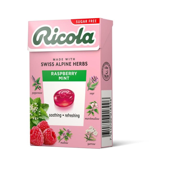 Ricola Lozenges Raspberry Mint 40g | Daraz.pk