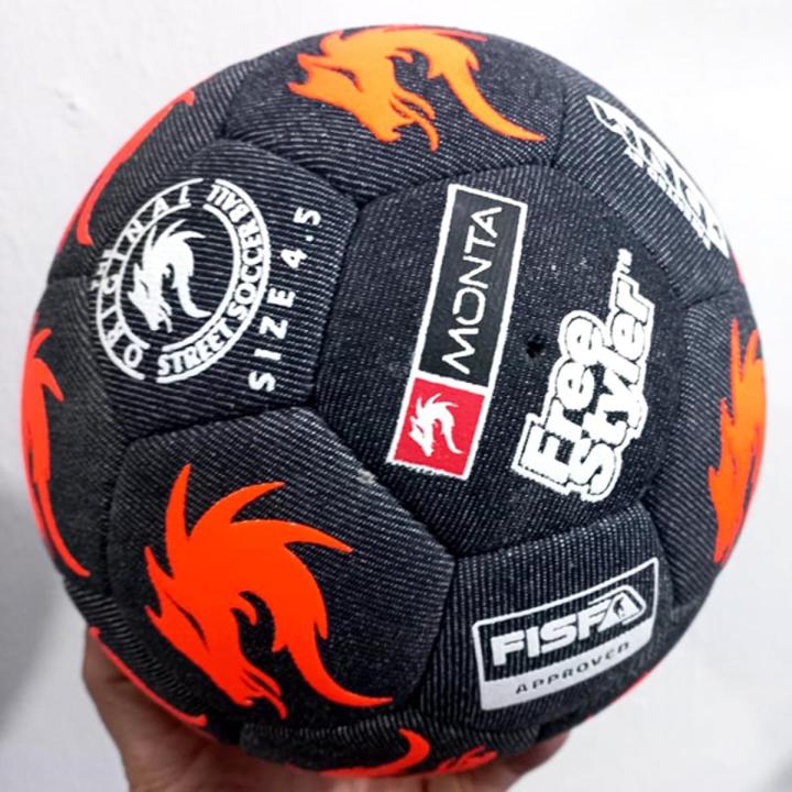 SportsTimeInt Freestyle Monta label football - street soccer ball 100% ...