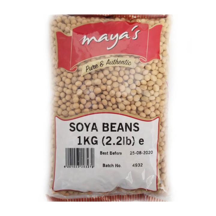 Maya's Soya Beans SOYABEANS, SOYA BEAN, SOYA MILK BEANS 1Kg, 1000gms ...