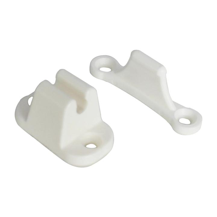 Door Retainer Kit T Shape Door Stop Retaining Catch Latch White | Daraz.pk