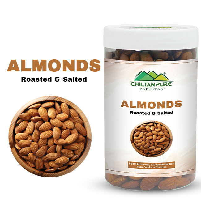 Almond Nuts – High in Fiber & protein - 750g (Large packaging) | Daraz.pk