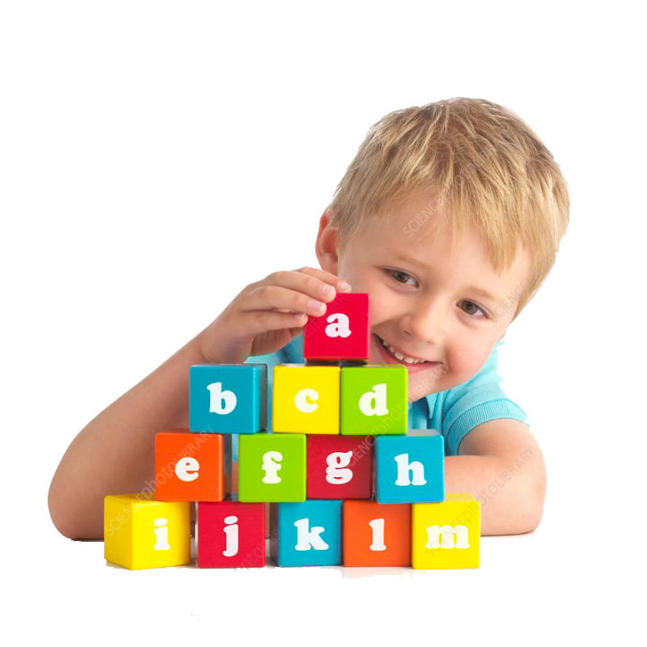ABC Early Learning Alphabets Blocks, Brain Activity Toy, Counting ABC ...