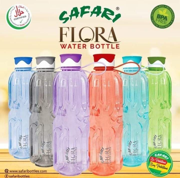 Pack of 2 Flora Fridge Water Bottles 1 Litre | Daraz.pk