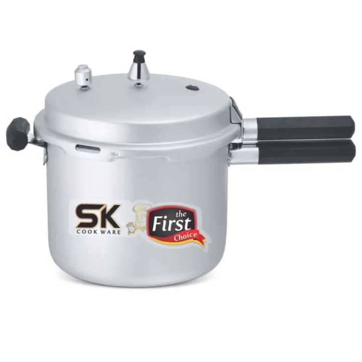 SK Cookware Cool Aswad Pressure Cooker with Easy Grip Handles | Daraz.pk