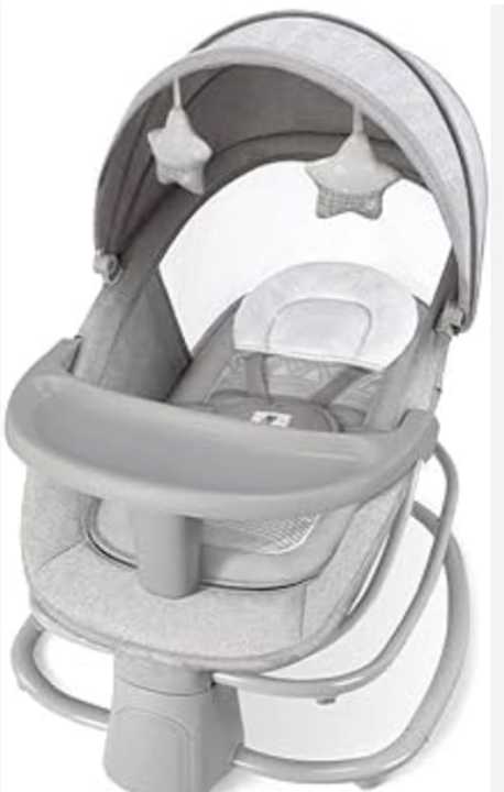 Mastela 4in1 Multi-Functional Foldup Bassinet Swing with Tray & Net ...