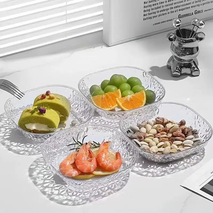 8 Pcs Glacier Plate Set | Premium Quality Dinner Plates with Box ...