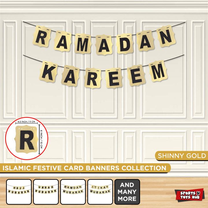 Islamic Festive Card Banner Collection, Ramadan Mubarak, Eid, Umrah ...