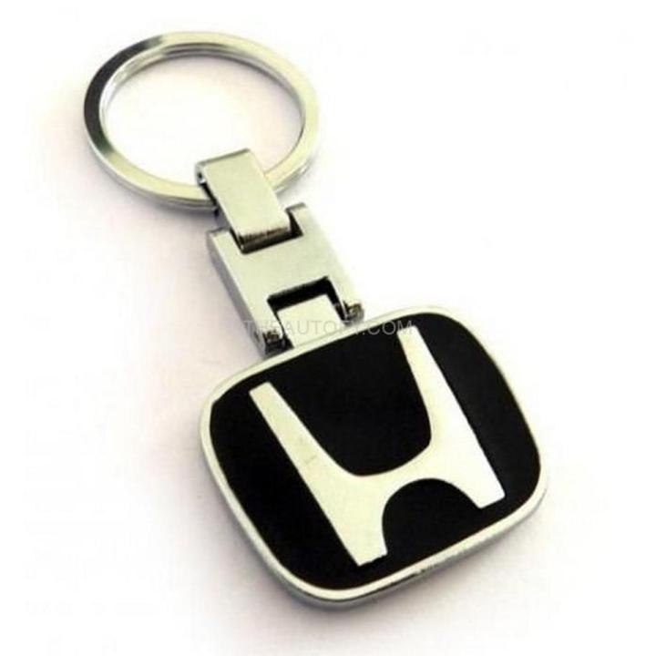 Honda Logo Metal Black Keychain For Bike And Cars Gift Items Key Ring ...