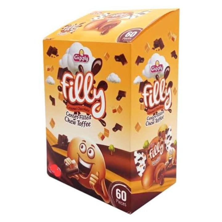 Filly center Filled Chew Toffee 60 pcs | Daraz.pk