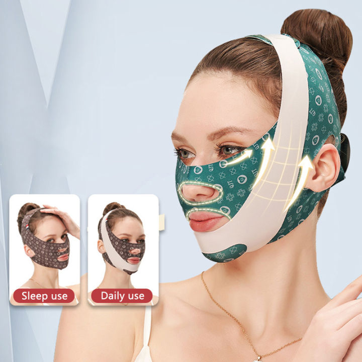 Chin Up Mask V Line Shaping Face Masks Face Sculpting Sleep Mask Facial ...